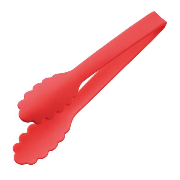 【商品概要】フッ素樹脂加工のフライパン等にやさしい、一体成型のシリコントングです。※煮沸消毒OK（但し電子レンジには使用できません）【材　質】本体：シリコンゴム 芯：ナイロン66・ステンレススチール【寸　法】全長178mm 【重　量】36g...