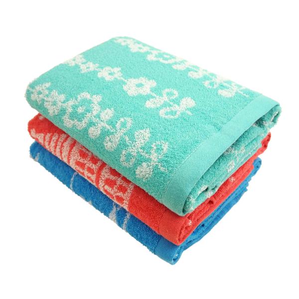 【商品概要】【ミニバスタオル3枚セット】商品タイプ:中薄手サイズ:約50×100cm 生産国:中国素材:綿100%【コンパクトバスタオル】大きすぎず小さすぎない、普通使いのバスタオルとしても、またお子様にも、使いやすいサイズです。コンパクト...