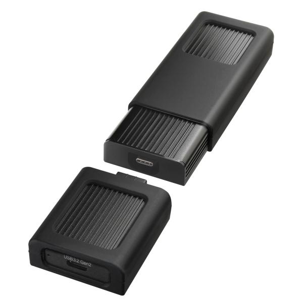 【商品概要】専用ケースへ組み込むことによりM.2 NVMe SSDのコネクタ消耗を防ぐ！抜き差し可能回数 約10,000回！熱源となるコントローラICとSSDを分けることにより放熱性がアップ！持ち運びにも優れた小型の筐体！お手持ちのSSDが...