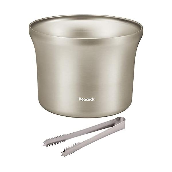 【商品概要】サイズ(約):幅19.5×奥行19.5×高さ14.3cm本体重量(約):0.71kg、容量:2.75L素材・材質:ステンレス真空断熱、本体クリア塗装生産国:中国アイストング付き【商品説明】説明●真空断熱構造だから、結露しにくく氷...