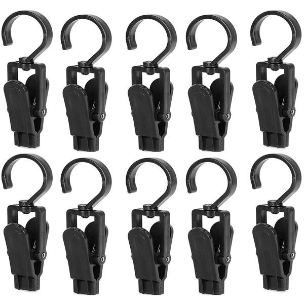 【商品概要】【サイズ/約】 全長10.5ｘフック外径3.5×クリップ幅1.8cm 　　　【重量/約】11.5g【材質】ポリプロピレン、鋼線　※耐荷重 約500g【フック付き洗濯バサミ】360度回転するの転する好みの向きに合わせられます。物干...