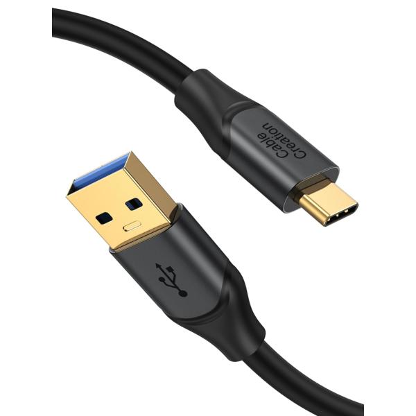 【商品概要】【CableCreation 10Gbps usb a cデータ転送ケーブル】本Gen2 USB 3.1 Type-C to Type-A変換ケーブルは、最大10Gbps高速データ転送をサーポートします。USB C SSD のH...