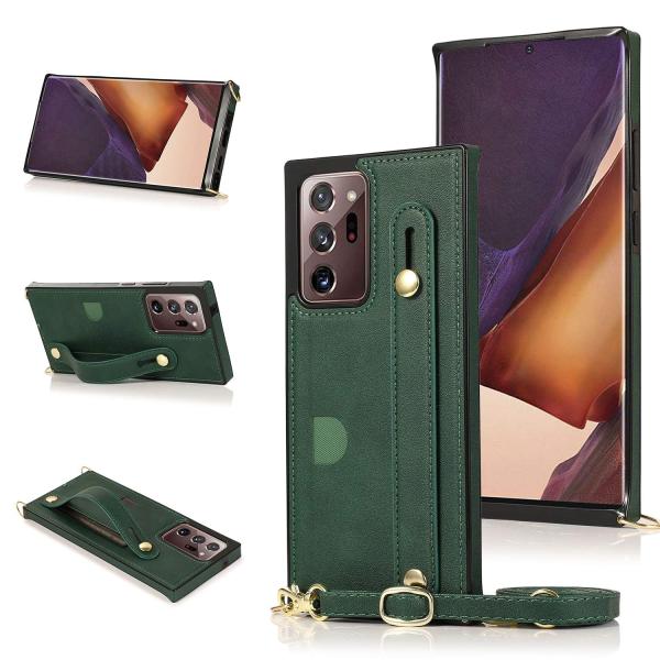 【商品概要】【対応機種】Galaxy Note20 Ultra 5G SC-53A SCG06 対応.おしゃれな肩掛け、首掛け用スマホケース，お出かけにも仕事にも使えま【上質の皮革+TPU】レザーケースは、レトロの表面（高品質のPU皮革）＋...