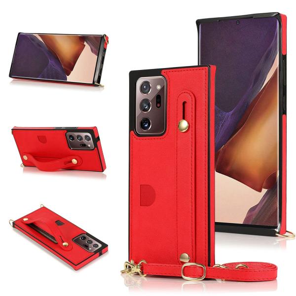 【商品概要】【対応機種】Galaxy Note20 Ultra 5G SC-53A SCG06 対応.おしゃれな肩掛け、首掛け用スマホケース，お出かけにも仕事にも使えま【上質の皮革+TPU】レザーケースは、レトロの表面（高品質のPU皮革）＋...