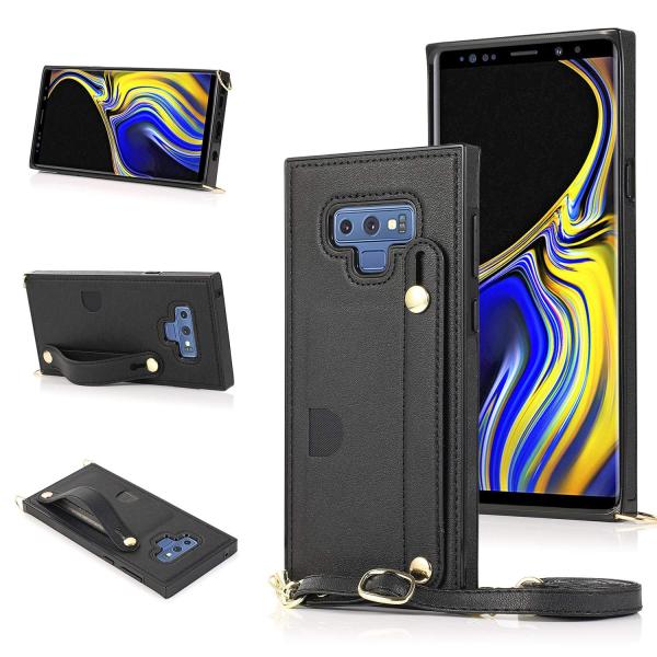 【商品概要】【対応機種】Galaxy Note9 SC-01L SCV40 対応.おしゃれな肩掛け、首掛け用スマホケース，お出かけにも仕事にも使えま【上質の皮革+TPU】レザーケースは、レトロの表面（高品質のPU皮革）＋（柔軟なTPUカバー...