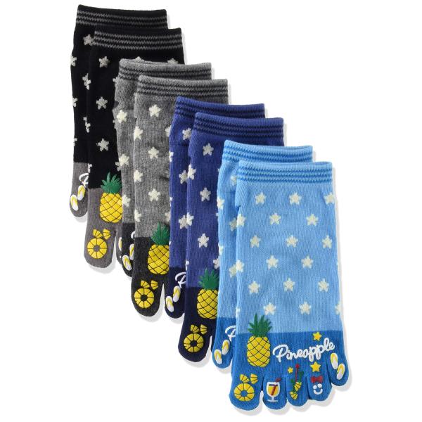 【商品概要】SIZE:23-25 (メーカー表示サイズ:23cm~25cm)【商品説明】【商品詳細】ブランド：iyasi(イヤシ)商品種別：ファッション商品名：[イヤシ] 靴下 Print Socks レディース パイナップル 23-25c...