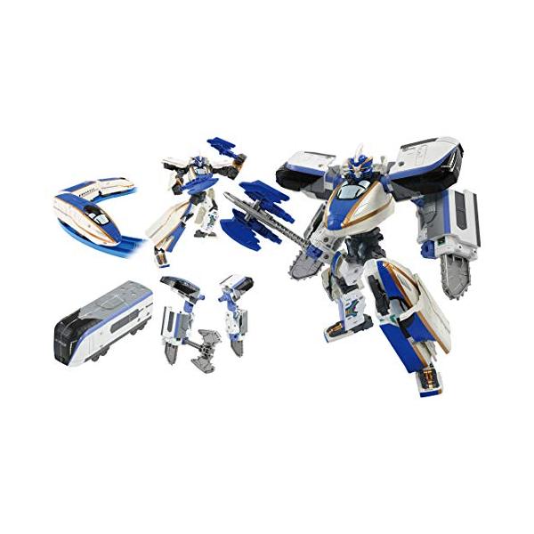 【商品概要】(c) TOMY (c)プロジェクト シンカリオン・JR-HECWK/超進化研究所Z・TX電池は使用しません。【商品説明】説明商品紹介テレビアニメ「新幹線変形ロボシンカリオンZ」から『シンカリオンZE7かがやき』と『ザイライナー...