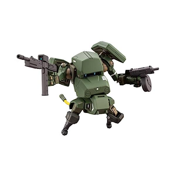 【商品概要】(C)moi72全身62ヶ所が可動する、ハイスペックフルアクションモデル仕様。「引き出し式関節（肩・ヒザ）」や「スライド式可動（股関節）」などを採用した、多彩な可動ギミックを搭載。キットのランナーは5色で色分けされていて、そのま...