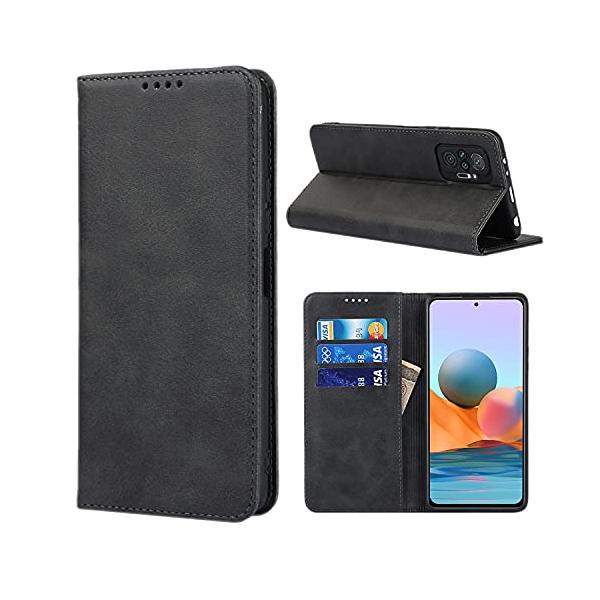 【商品概要】【対応機種】：Xiaomi Redmi Note 10 Pro スマホケース【機能性(1)】：スタンド機能が付いて、横向いて斜めに立てて、お好きな角度に調整することができ、映画や読書を楽しむ際に両手を開放され、とてもの便利さを持...