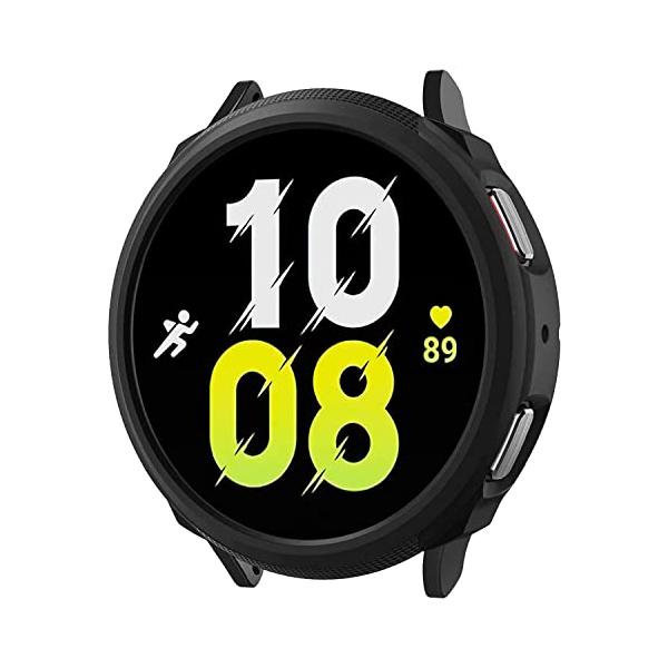 【商品概要】【体組成測定可能】バイオアクティブセンサーを干渉せず、全ての機能を使えるよう精密なカットアウトで設計されました。【シンプル＆フォーマル】落ち着いたマットブラック仕上げでギャラクシーウォッチと合わさることでビジネスシーンでも使える...