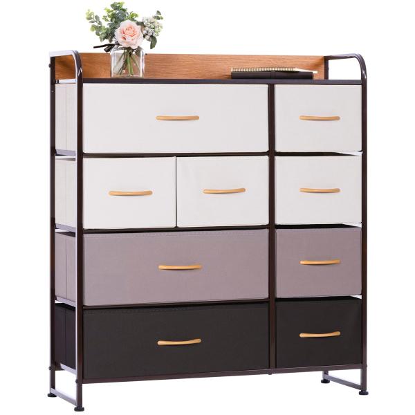 【商品概要】【インテリアに馴染むデザイン】柔らかなキャメルカラーに、素材感の高い木目調天板。洋室はもちろん、伝統的な和室にも合わせやすいシンプルなデザイン。おしゃれで清潔感あふれるお部屋作りを♪【驚くほどの収納力】小物から大物まで仕分け収納...