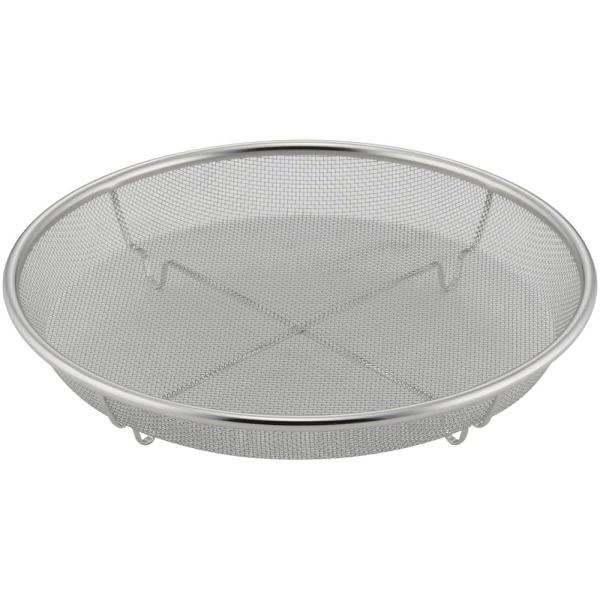【商品概要】サイズ(約):外径25×高さ4.5cm、内径23.5×深さ2.9cm本体重量(約):140g素材・材質:18-8ステンレス(網:径0.4mm×14メッシュ)生産国:日本食洗機使用:可【商品説明】説明フライパンを使って手軽に蒸し料...