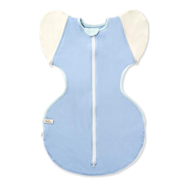 【商品概要】素材/材質：綿96%、ポリウレタン4%サイズ/寸法：身丈46.8cm 肩腕幅31cm 胴回り20cm 足まわり34cm 目安体重3.5kg〜6kg 最大身丈目安58cm 対象年齢0〜4 ヶ月綿を96%使用：化学繊維をできるだけ抑...