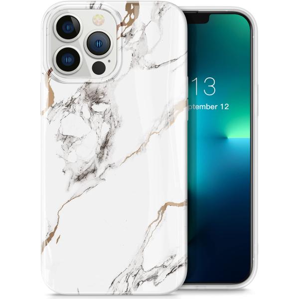 【商品概要】【対応機種】このケースは、iPhone 13Promax（6.7インチ、2021リリース）のみ対応します。【擦り傷にくい】色あせ防止技術で作られたエレガントな大理石柄は、擦り傷や指紋の侵入を防ぎ、衝撃、黄変、落下を守ります。【持...