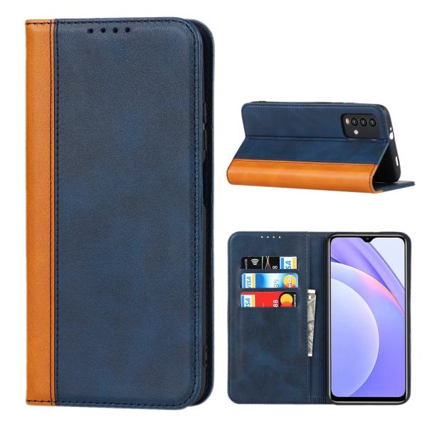 【商品概要】【対応機種】：Xiaomi Redmi 9T スマホケース二重保護：外部のカバーはは上質な合皮レザー素材を採用しており、放熱性や耐衝撃が良く、傷や埃を防ぐことができる手帳型カバーです。インナーケースは弾力性のあるソフト素材を採用...