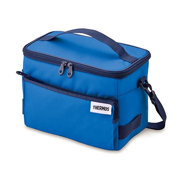 【商品概要】部活・学校のお弁当や、アウトドアシーンに。ソフトクーラー 容量5Lモデルサイズ(約):幅24×奥行き15×高さ19cm、本体重量(約):300ｇ容量:約5L (350ml缶なら6缶、500mlペットボトルなら4本入る)生産国:中...