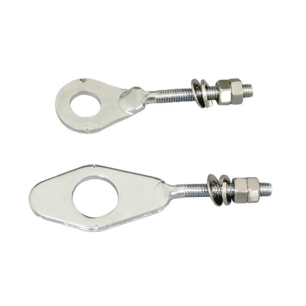 【商品概要】適合車種：カブ・リトルカブ材質：スチール製メッキ仕上げ2個入【商品説明】【商品詳細】ブランド：C.F.POSH商品種別：車＆バイク商品名：クリエイティブファクトリー ポッシュ(Cf Posh) チェーンアジャスター 2個入 メッ...