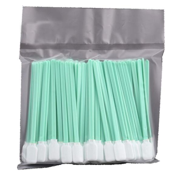 【商品概要】工業用綿棒 スポンジ綿棒 150mm 100本 販売 ！お手入れ用品 掃除 隙間ブラシ 長い綿棒 実験用綿棒 静電気防止綿棒 工場 綿棒にお使いください♪【こんな商品】PCやキーボード、カメラレンズ、光学機器など 細かな部分の清...