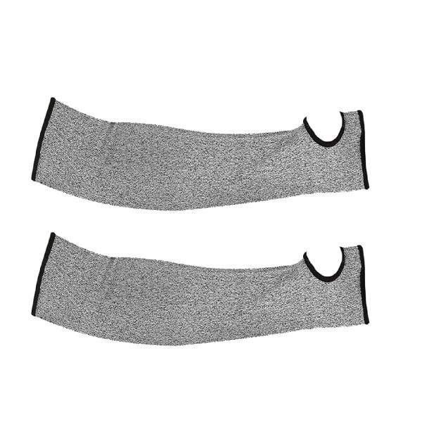 【商品概要】防刃アームカバーは、ナイフやカッターなどの刃物で切り付けても破れにくい防護能力、耐久性に優れています。肘まですっぽり覆うロングスリーブタイプ。DIY、建築現場、防災用品、アウトドア、料理、農業などにも最適。通年使える、刃物に強い...