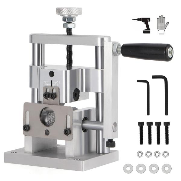 【商品概要】【電線のリサイクル効率を大幅に向上】0.5〜30mmのケーブルを剥取る場合に用いる工具です。 家庭でも工場でも、ケーブルを剥離する手間を省くことだけでなく、リサイクル効率も大幅に向上させ可能。【手動回転・電気ドリル作動の両用可能...