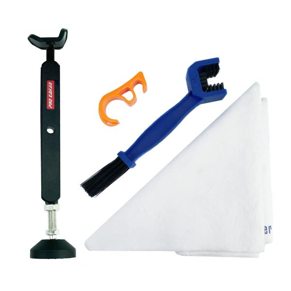 【商品概要】スタンド調節範囲:255mm?370mm目的:リールの清潔とオイルを簡単サポート。 サイドスタンドと組み合わせて使用すると、後輪の持ち替えが簡単にできる便利なツールです。 チェーンのクリーニング、タイヤ、ホイールのメンテナンス効...