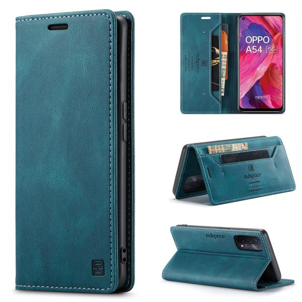 【商品概要】【対応機種】: OPPO A54 5G/OPG02手帳型ケース【肌感のような素材採用】普通のレザーより、耐熱性と柔軟性を一層アップされ、素材の表面に手触りは非常に良いフィット感を与えられ、夏でも手汗で変な匂いが出てきてません、落...