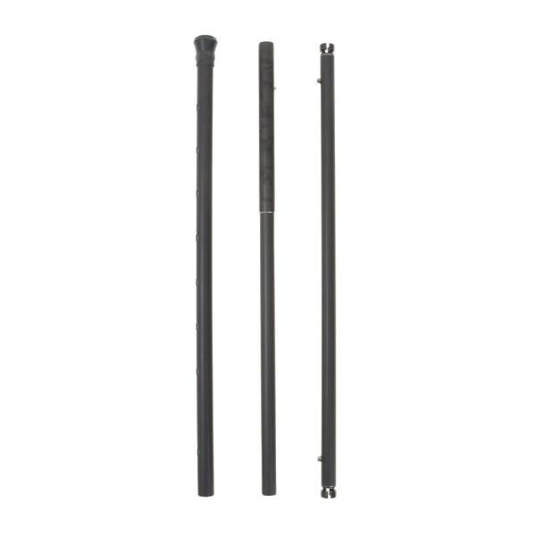 【商品概要】ポール専門メーカーが手掛けたタープポール使用サイズ 1,550 〜 1,850mm（5cm ごと6 段）、1,030 〜 1,330mm（5cm ごと6 段）付属品：専用収納袋収納時サイズ：約620×80×25mm本体重量：約3...