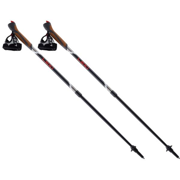 【商品概要】【カラー】ブラック、グレー【サイズ】90〜120cm【対応身長】〜180cm【重量】約436g（組）【直径】16/14mm アルミ【商品説明】説明グリップ部分にコルクシートを配したノルディックFRTトリガー1・グリップ仕様の「ス...