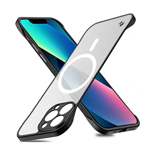 【商品概要】?【マグセーフ&amp;フレームレス】お客様のご希望に応じてマグセーフ&amp;フレームレス、 Mag-Xケース誕生！マグセーフアクセサリー全てをサポート致します。アイフォンのグリップ感やデザインをそのまま楽しめます。側面がかな...