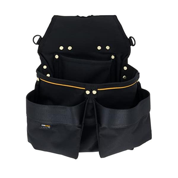 【商品概要】工具や釘等の収納にCORDURAポリエステル製で軽い・強い※CORDURA(コーデュラ)は強度と耐久性に優れたインビスタ社のファブリックに対する登録商標です。材質/本体:610d POLY CORDURA・カシメ:スチール製造国...