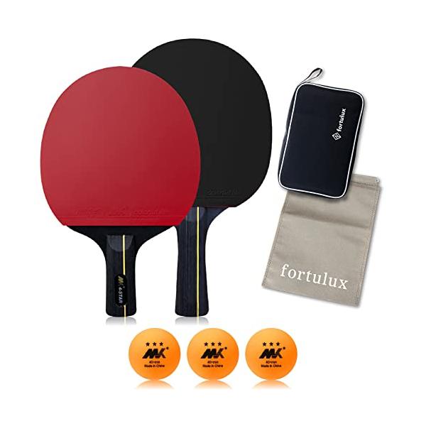 【商品概要】青少年?中高年、男女、初心者、中級者、ファミリー、トレーニング、卓球愛好家など幅広い方におすすめです。公式試合にはご使用いただけませんのでご注意ください。【軽量黒色板】ブレード板厚6.4mm 上板に軽量黒色板を使用し、安定した攻...