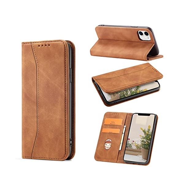 【商品概要】★【実用性高いデザイン】iPhone 11のための特別設計。KWATUNGのiphone11 ケース 手帳型ファッションのセンスを強調、シンプルのデザインですが、高級感が溢れ。iphone11ケースハンドアカウントタイプのデザイ...