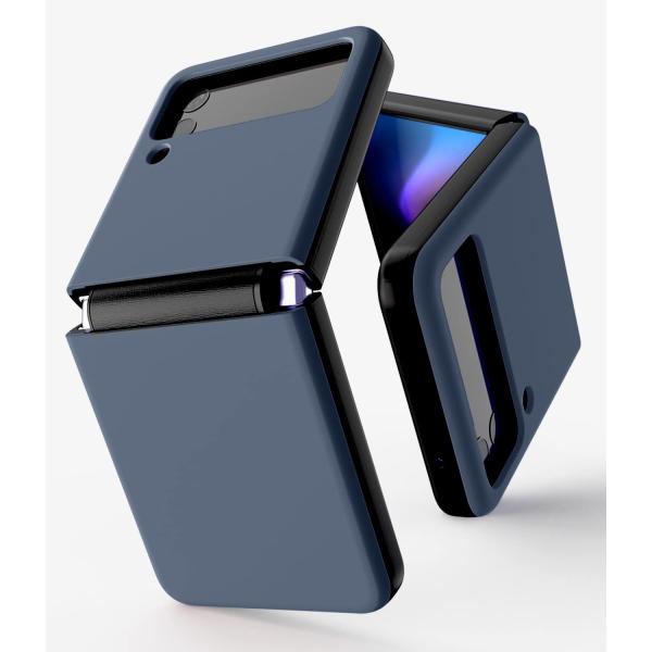 【商品概要】[互換性] Galaxy Z Flip 4との互換性がある。ケースをはがさずに無線充電とパワーシェアサポート可能。 （使用前の内部に付着した滑り止めパッド上の保護フィルムをテープを使用して除去した後に使用してください。）[全天候...