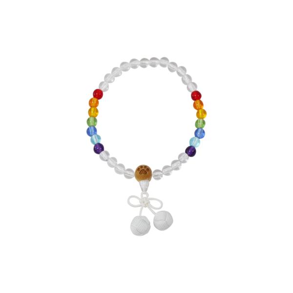 【商品概要】あの子が付けていた首輪のように、頑張った証のメダルとして虹のたもとで飼い主様と再開する時の証として..いつものご供養に開眼供養や供養祭に あの子を沢山想い その想いを念珠と共に届けてください。サイズ:内径約7.5cm専用紙箱が付...