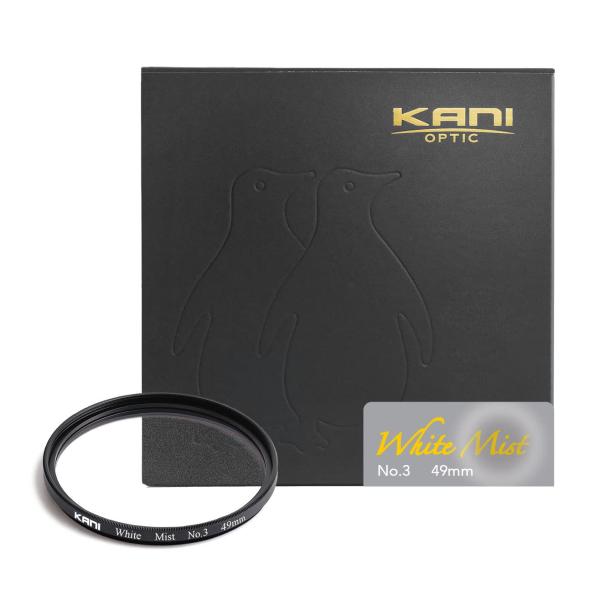 【商品概要】光の拡散効果によるソフト効果で、幻想的な雰囲気を創出するフィルターハイライトへの滲み効果により光に広がりを演出商品名称: White Premium Mist No.3 49mm (品番: K17337)フィルター枠径: 49m...
