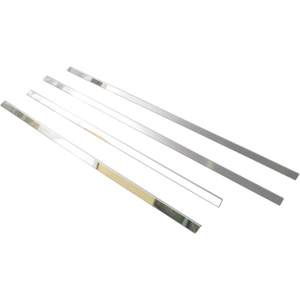 【商品概要】同一商品でも様々な名称・通称がありますので、下記に一部を記載させていただきます。ベルトラインモール ガーニッシュ リム ベゼル パネル プレートウインドウ ウィンドウ ウィンドゥ ウインドゥステンレスモール ウインドウモール ウ...