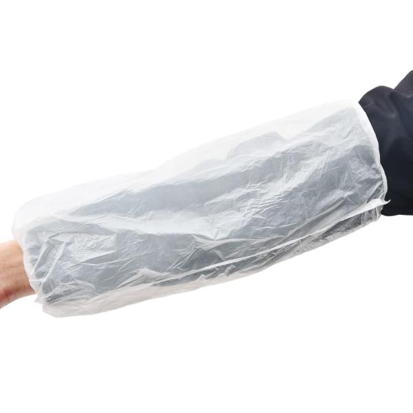 【商品概要】通年用水仕事や介護現場などで活躍する使い捨てタイプの防水アームカバーです。衛生的な使い切りタイプフリーサイズ、左右兼用100枚【材質】PE 【サイズ】左右兼用ワンサイズ(約40x20cm) 【色】半透明白 【内容量】1袋100枚...