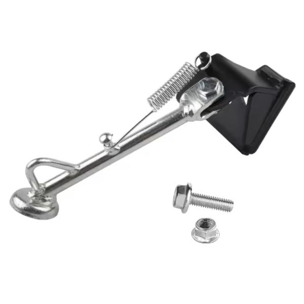 【商品概要】ホンダ対応 トゥデイAF61 AF67 ディオ AF62 AF68にお使いいただける、社 外品 サイドスタンドになります。ナットが付属されていませんのでお使いのを代用して頂く形になります。買い物に行ってちょっと停める時などにとて...