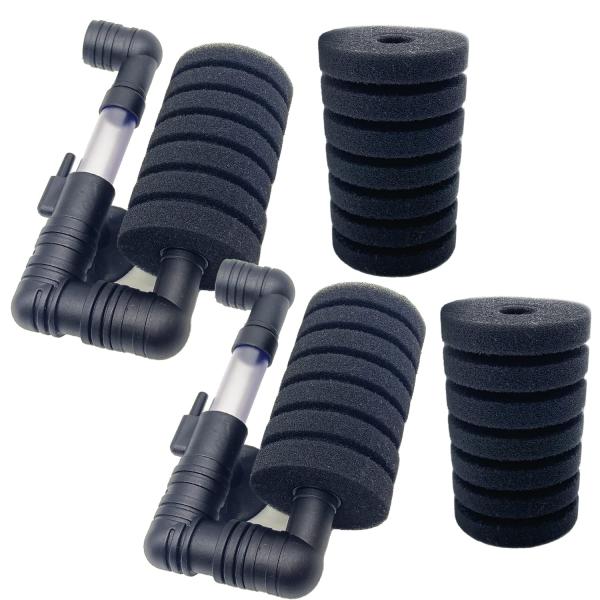 【商品概要】【濾過能力の高いフィルター】淡水魚 海水魚 熱帯魚 古代魚 食用魚にいたるまで幅広い分野でご使用いただける濾過能力に優れた高性能フィルターです。【2種類のフィルターと替えのスポンジ】フィルター本体は「シングル」、「ダブル」の2種...