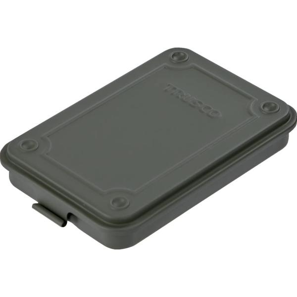 【商品概要】●色:つや消しOD●外形寸法(mm)間口:154●外形寸法(mm)奥行:105●外形寸法(mm)高さ:29.0●有効内寸(mm)間口:137●有効内寸(mm)奥行:88●有効内寸(mm)高さ:19●南京錠(別売):取付不可●フッ...