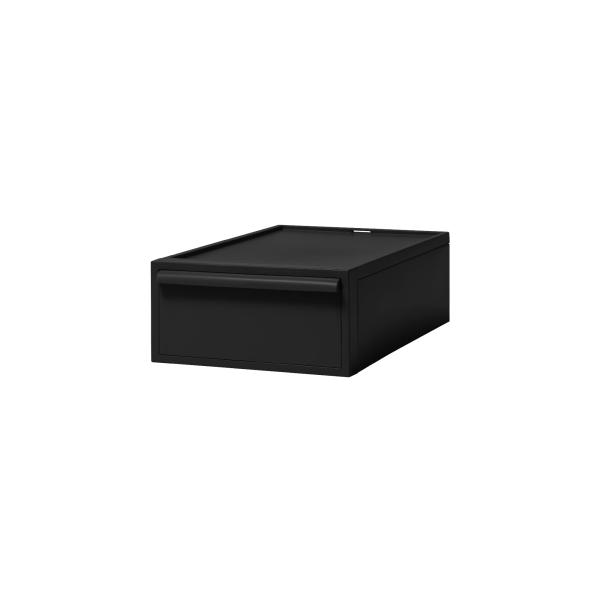 【商品概要】本体サイズ:約幅32x奥52x高16.1cm内寸:約幅27x奥48.5x高11cm重量:約1680g耐荷重:天板/約5kg 引出し/約5kg スタッキング時の総耐荷重/最大約30kg素材・材質:本体・引出し・天板/ポリプロピレン...