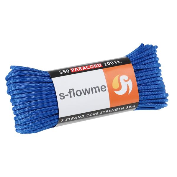 【商品概要】スフローム(s-flowme)のCamoPara(カモパラ）は汎用性が高いポリエステル製4mm 37芯を採用したパラコードです。優れた耐久性と柔軟性があり、テントやタープの設営時のガイロープとしてはもちろん、パラコードブレスレッ...