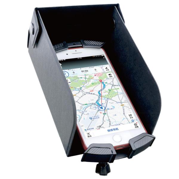 【商品概要】【スマホホルダーとスマホフードがセットに】バイクや自転車に取り付けるスマートスタンドと、日除けのスマホシェードがセットになりました。ツーリング / ロードバイク/ベビーカー/デリバリー / 宅配 / 通勤 / 通学 / ウーバー...