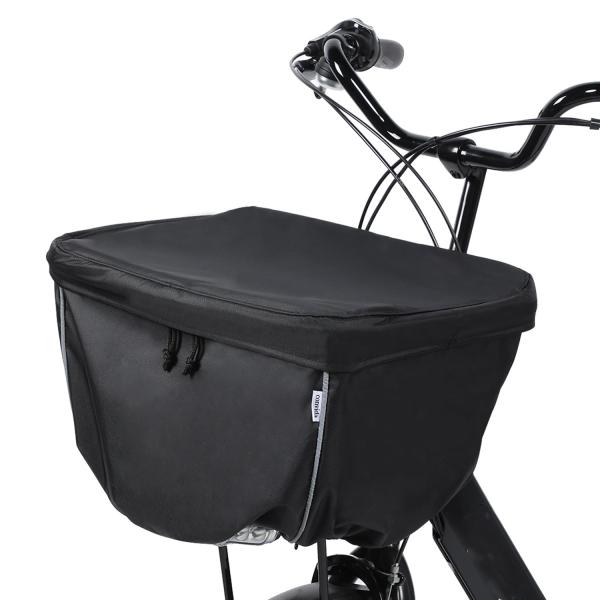 【商品概要】【便利な2段式】ファスナーを開けて高さを伸ばせる2段式のカゴカバー。高さのある荷物を運びたいときに、容量を自由にアップできます。また、ファスナーでしっかり閉まるので、飛び出しや盗難予防に役立ちます。【ファスナー両開き】ファスナー...