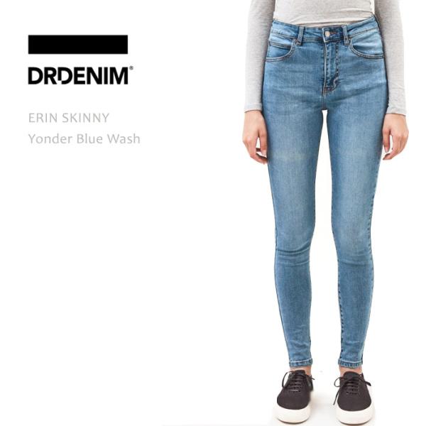 ブランド： DR DENIM 　ドクターデニムスタイル：  ERIN High Rise Skinny Yonder Blue Wash品番： 1830102-H02カラー： YONDER BLUE WASH ライトインディゴ素材：85%C...