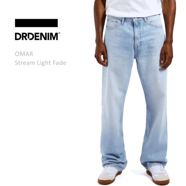 ブランド： DR DENIM 　ドクターデニムスタイル：  OMAR Wide Straight 品番： 2110102-L03カラー： STREAM LIGHT FADE ライトインディゴ素材： 100%COTTON生産： PAKISTA...