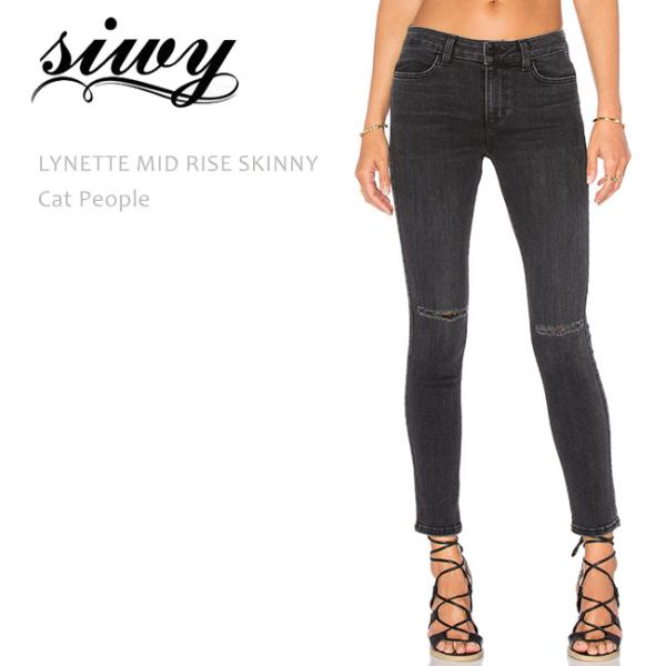 Siwy（シィーウィー） LYNETTE MID RISE SKINNY Cat People品番: W178SEL3-CPL素材: 70%COTTON 28%POLYESTER 2%ELASTANE生産国: USA------------...