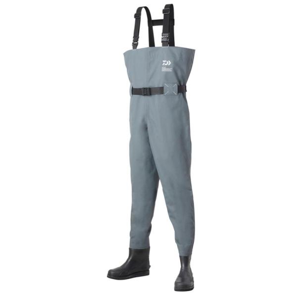 オリジナルウレタンインソール、スリムフィット裁断等新たに採用してパワーウェーダーシリーズがリニューアル！・スリムフィット裁断により、フィット感に優れ、機動性も向上（水中型・O体は除く）・オリジナルウレタンインソール採用。クッション性、通気性...