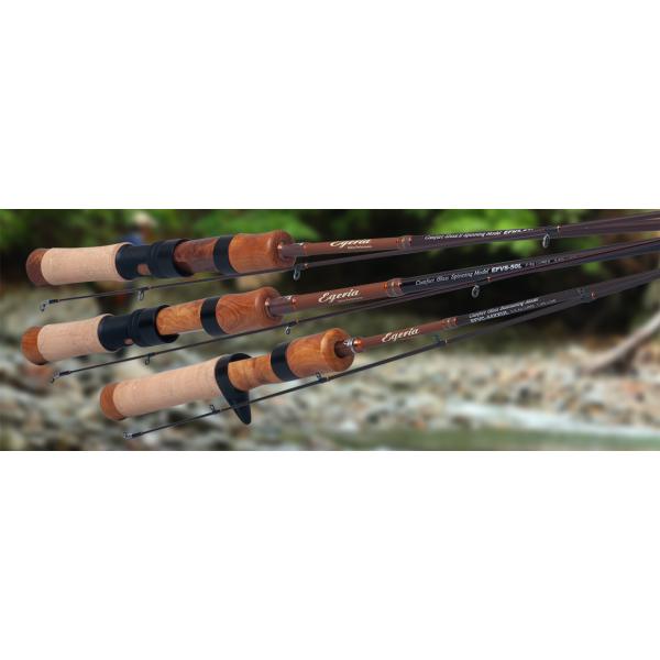 【EFVS-43UL】官能的なゲームを演出するグラススピニングのベーシックモデルスプーン・スピナー・サーフェス系と乗り重視のルアーを使うアングラーにお勧めの一本。ショートバイトも確実に拾い、ランディングまでのバラシ軽減もアングラーにとって心...