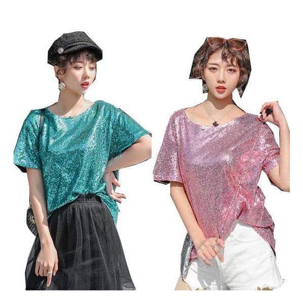商品情報 卸売り販売できます。 ■素材：ポリエステル ご注意： S：着丈67　バスト100　袖丈15　肩幅45 M：着丈68　バスト104　袖丈16　肩幅46 L：着丈68　バスト108　袖丈17　肩幅47    ページの閲覧環境によって、...
